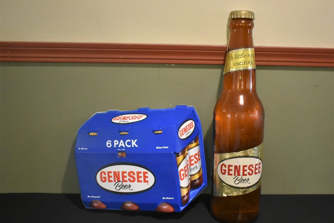 2 Vintage Genesee Beer Advertising Signs (#0110) on Jan 14, 2023 ...