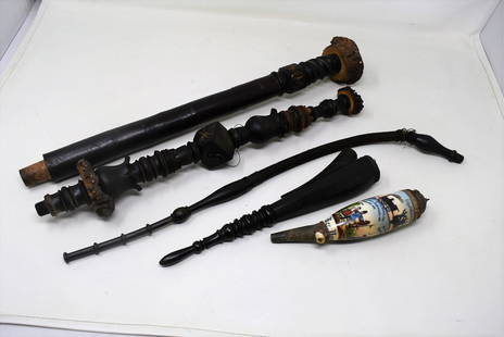 1907 08 German Porcelain Bowl Regimental Pipes