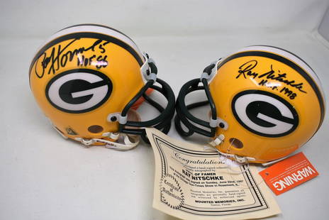 Tony Canadeo "hof 1974 #3" Signed Green Bay Packers