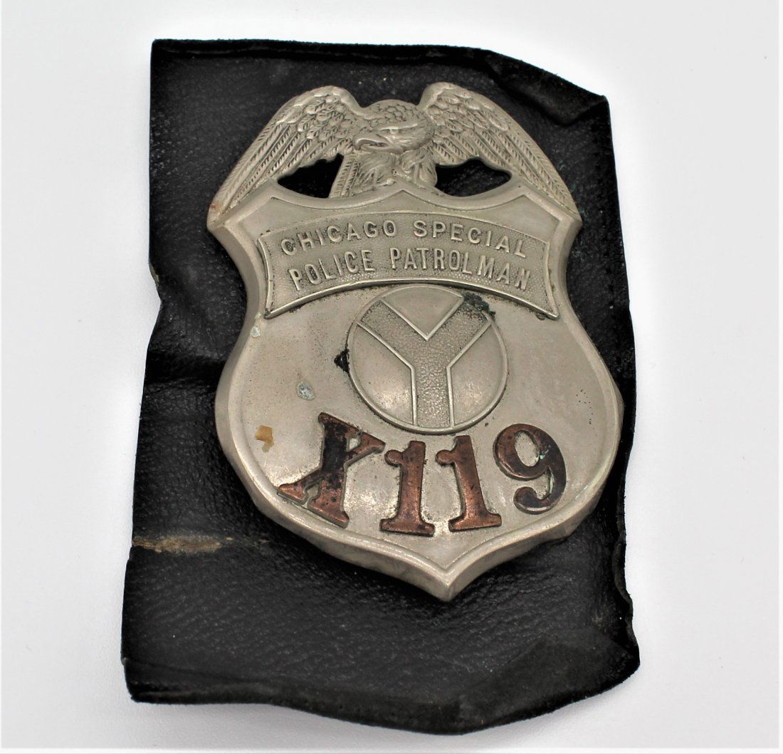 Obsolete Circa 1920 Chicago Special Patrolman C. Hanson Police Badge ...
