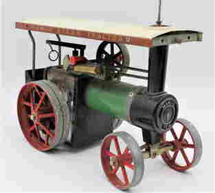 Case Tractor Working Steam Model - May 08, 2015 | Cottone Auctions in NY
