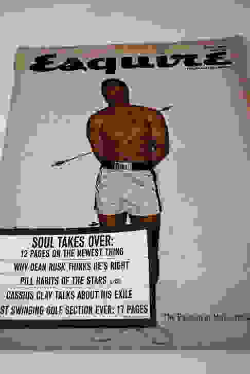 April 1968 Esquire Magazine Muhammad Ali Cassius Clay Auction