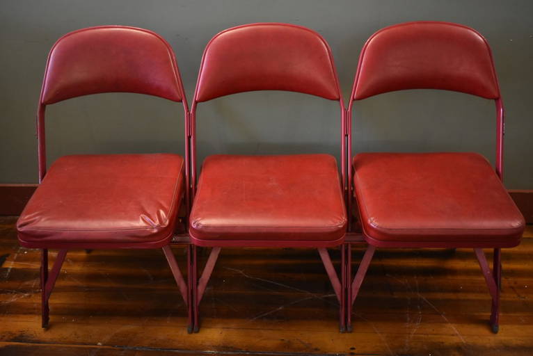 Row Of 3 Seats From The Old Chicago Stadium Chicago Bulls