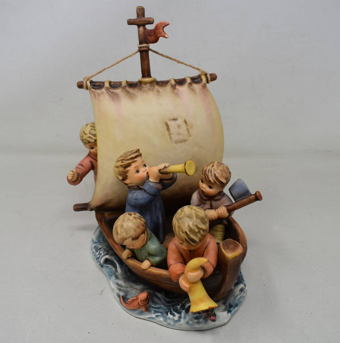 Large Hummel "land In Sight" Limited Edition 9" Auction