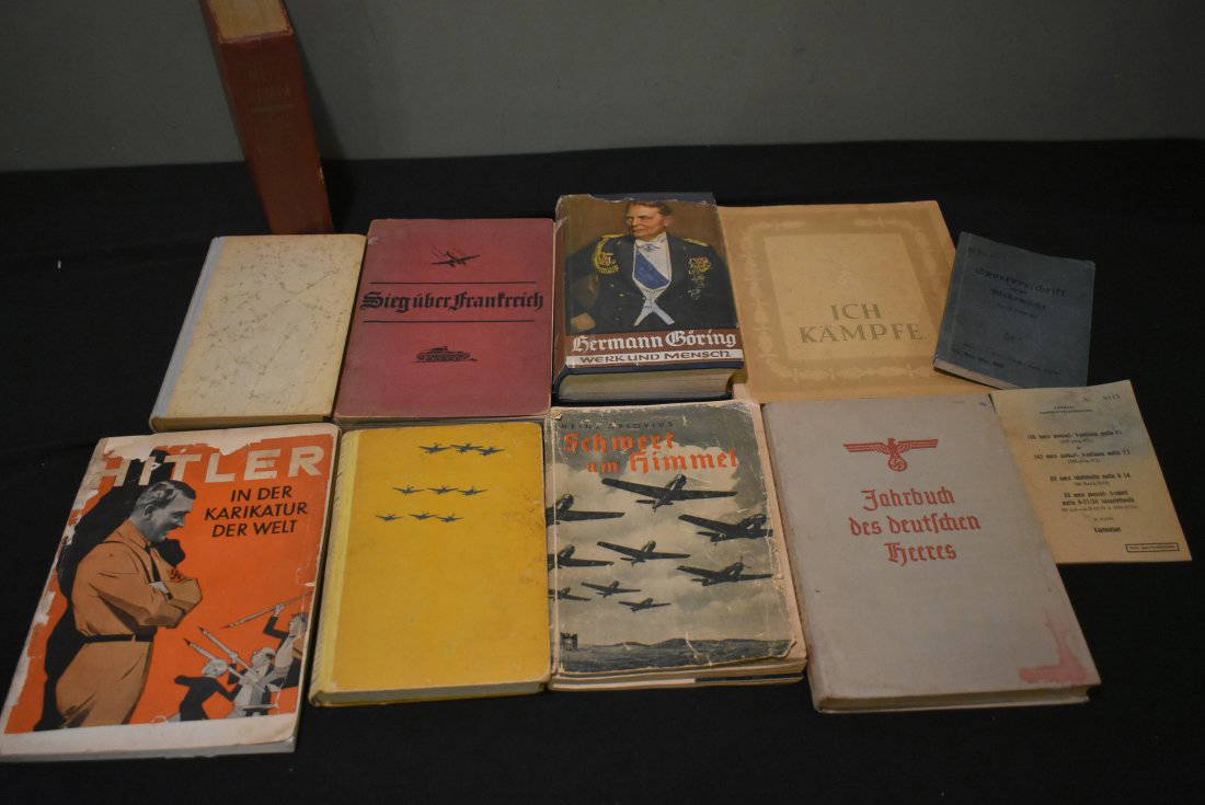 Group Of Wwii German Books Including 1940 Mein Kampf Auction