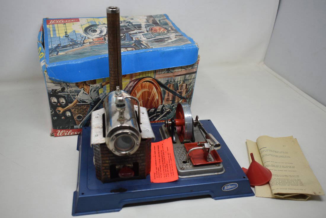 Wilesco Steam Engine In Original Box Auction