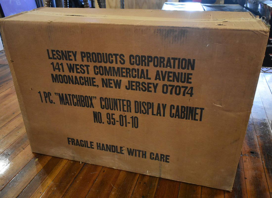 1970's Lesney Matchbox Counter Display 95-01-10 New In Box Auction