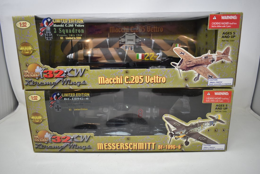 2 Ultimate Soldier 21st Century Toys Xtreme Wings 1/32 Planes New In ...