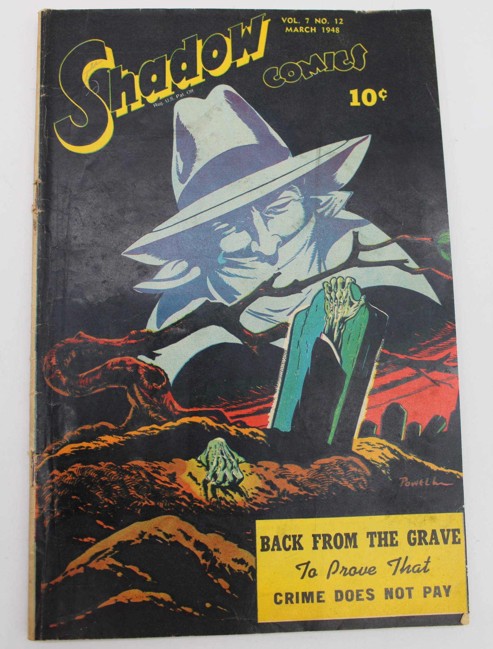 The Shadow Comics Vol. 7 No. 12 Auction