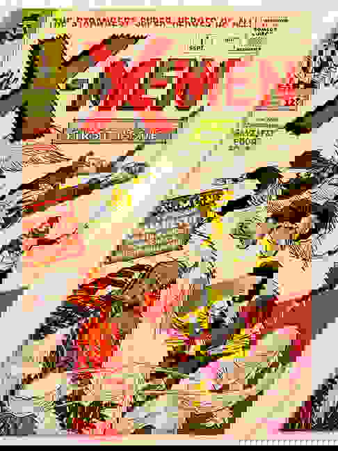 X-men #1 (1963) 1st Uncanny X-men Cyclops Beast Jean Grey Iceman Angel ...