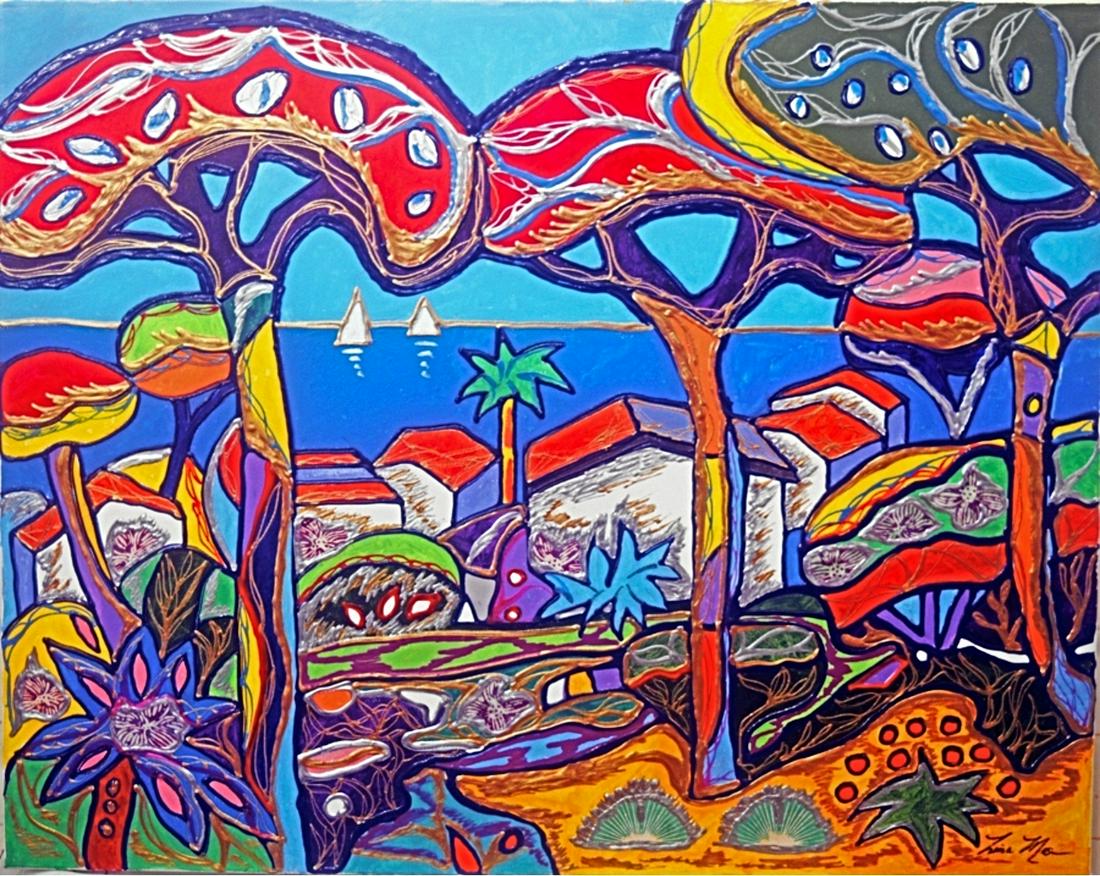 Lisa Mee - Mediterranean View Near Tossa De Mar, Spain - Oct 30, 2020 ...