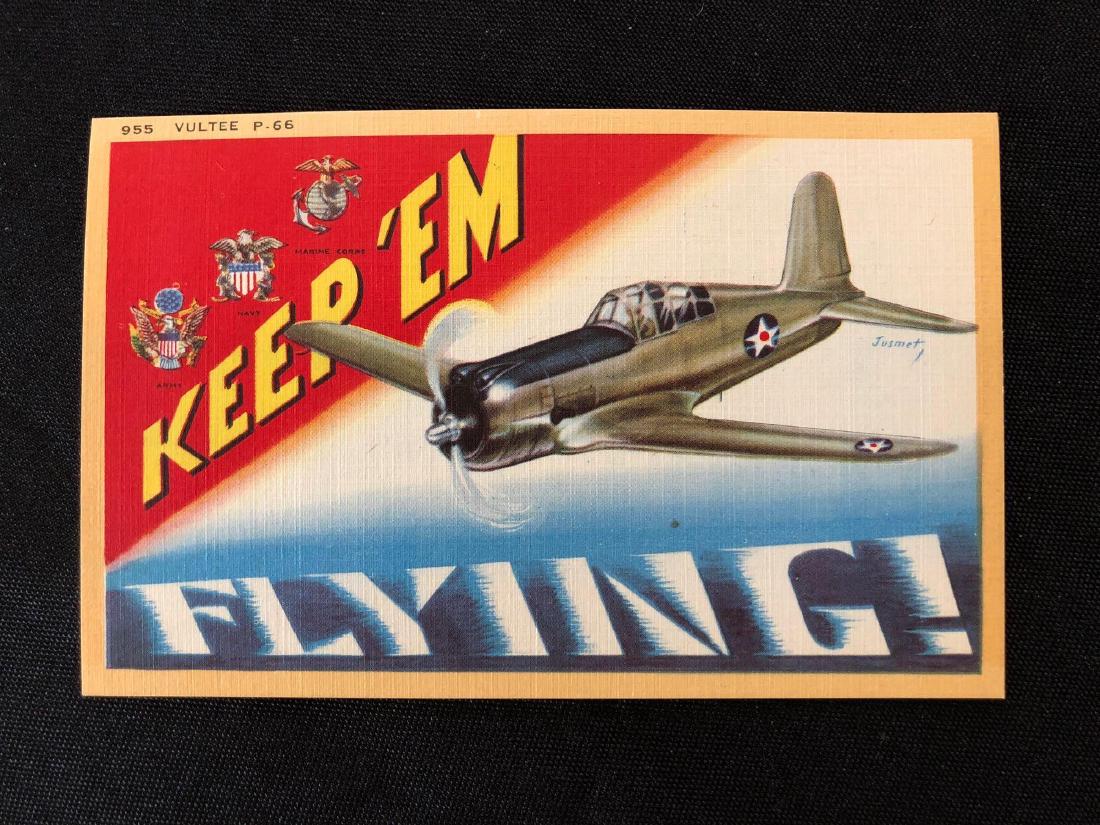 Keep 'Em Flying Postcard