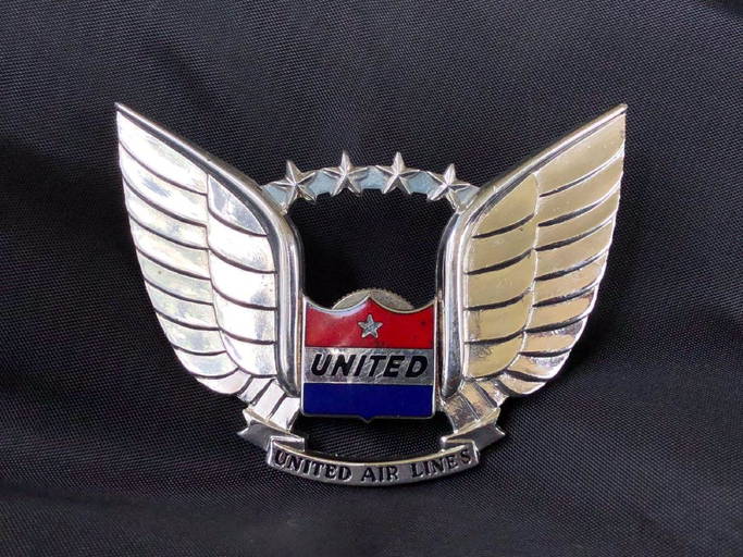 United Airlines Captains Badge