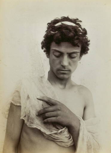 Vincenzo Galdi (1874–1961) Male Portrait, Italy 1890s