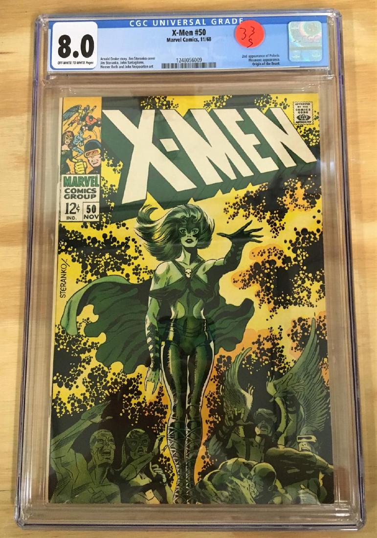 X-Men #50 - CGC 8.0