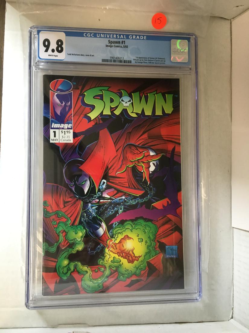 Spawn #1 - CGC 9.8 w/WP - KEY!