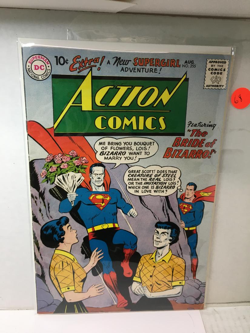 Action Comics #255 - High Grade - Bride of Bizarro
