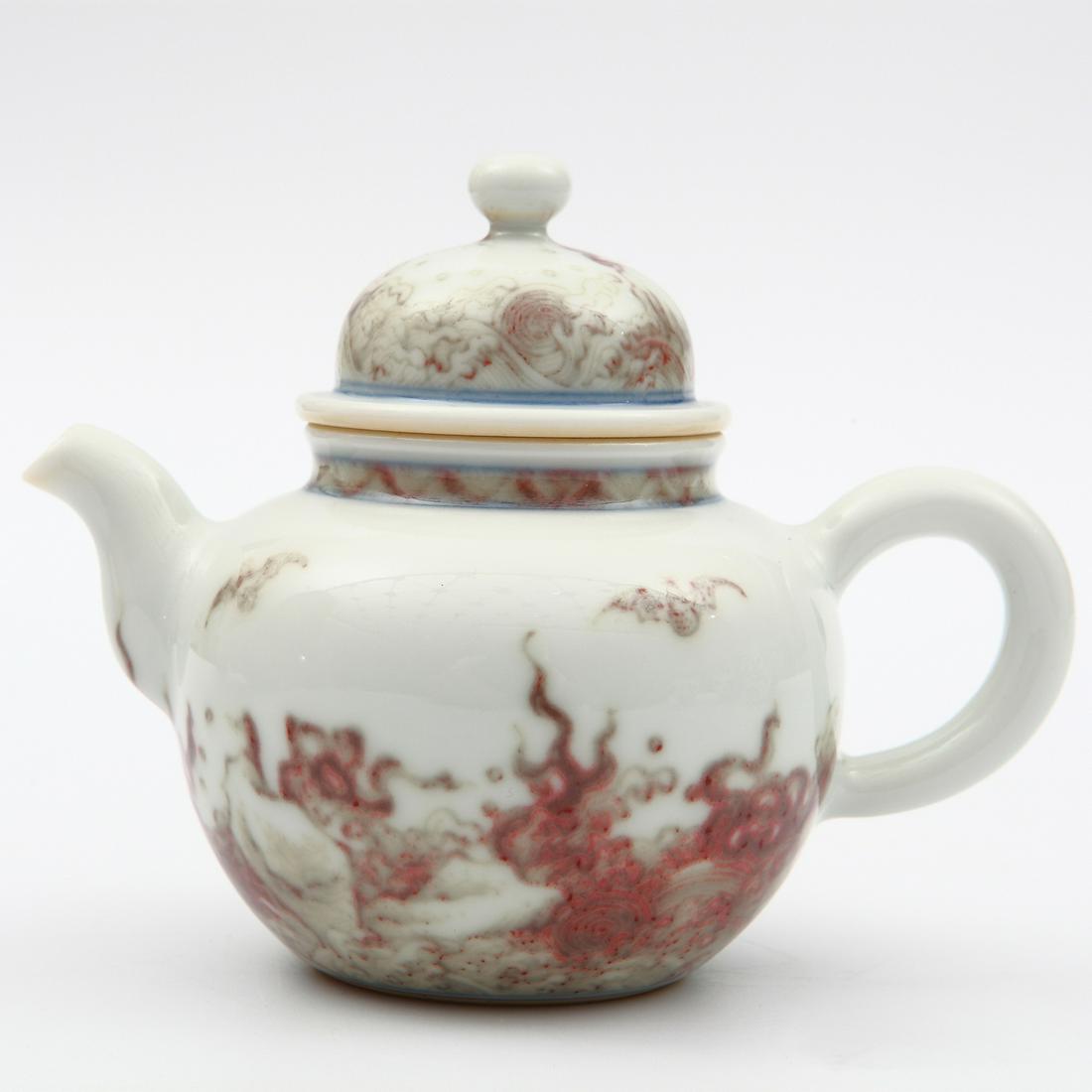 Chinese Ming Style Copper Red Porcelain Teapot - Jan 11, 2020 | Global ...