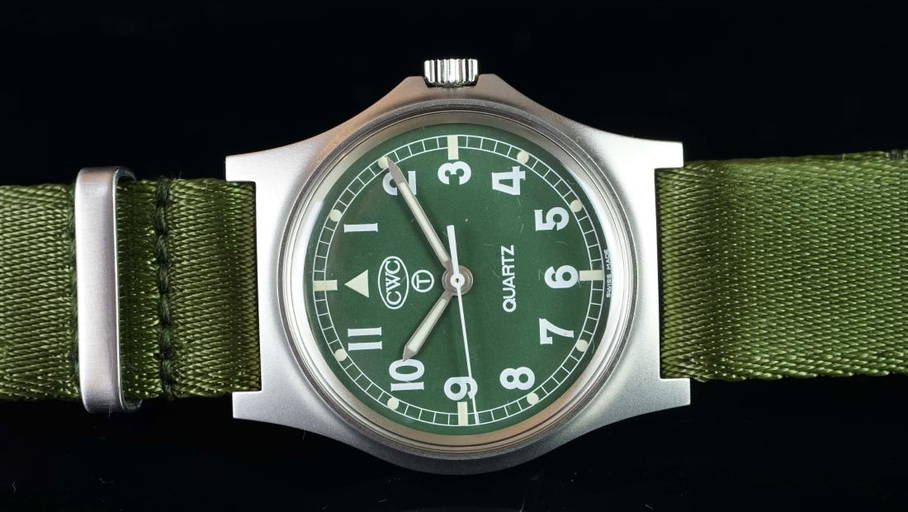 Gentlemen's Cwc G10 Tritium Military Green, Circa.
