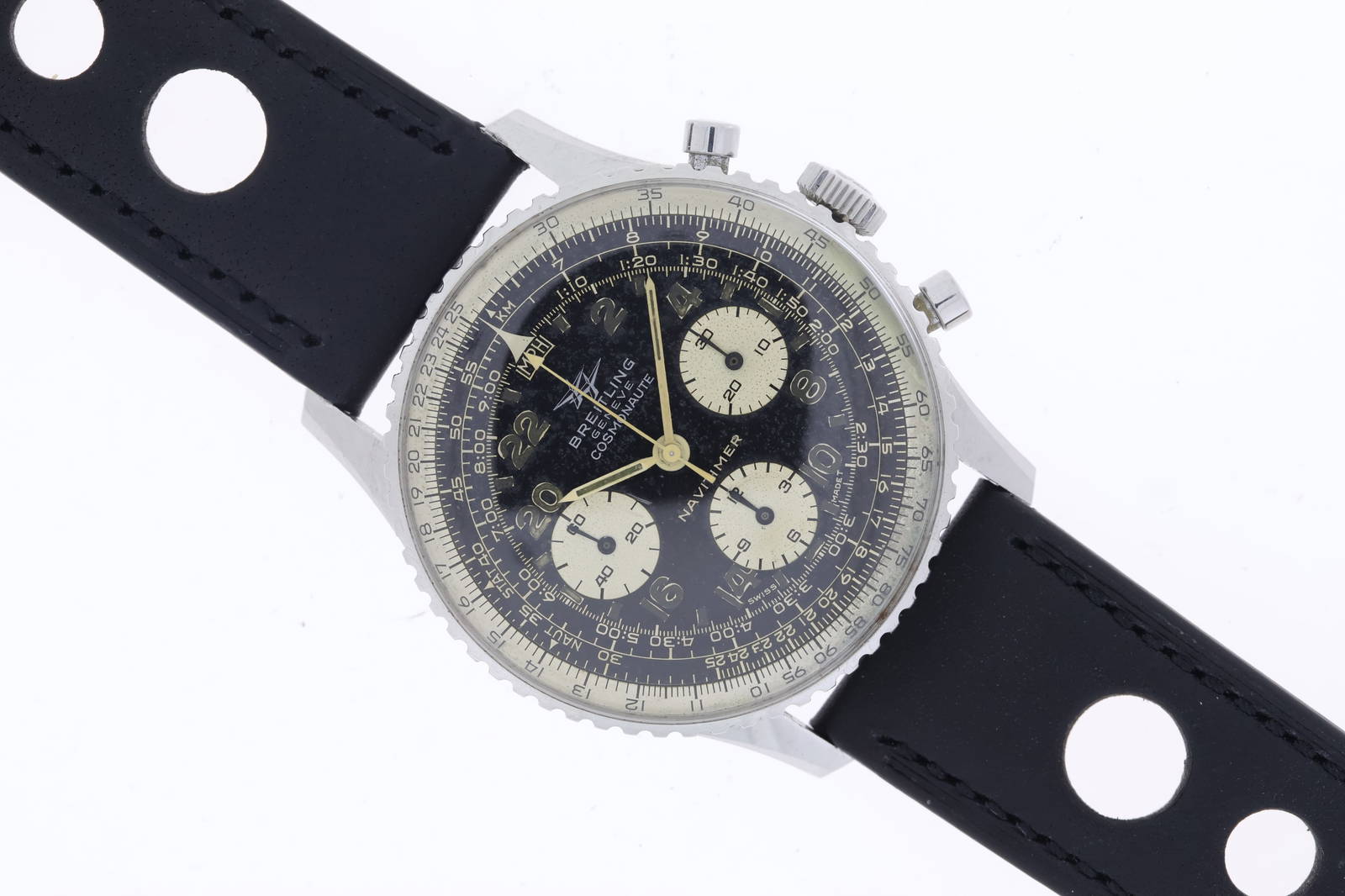 Vintage Breitling Navitimer Cosmonaute 809 With Papers 1966 Auction