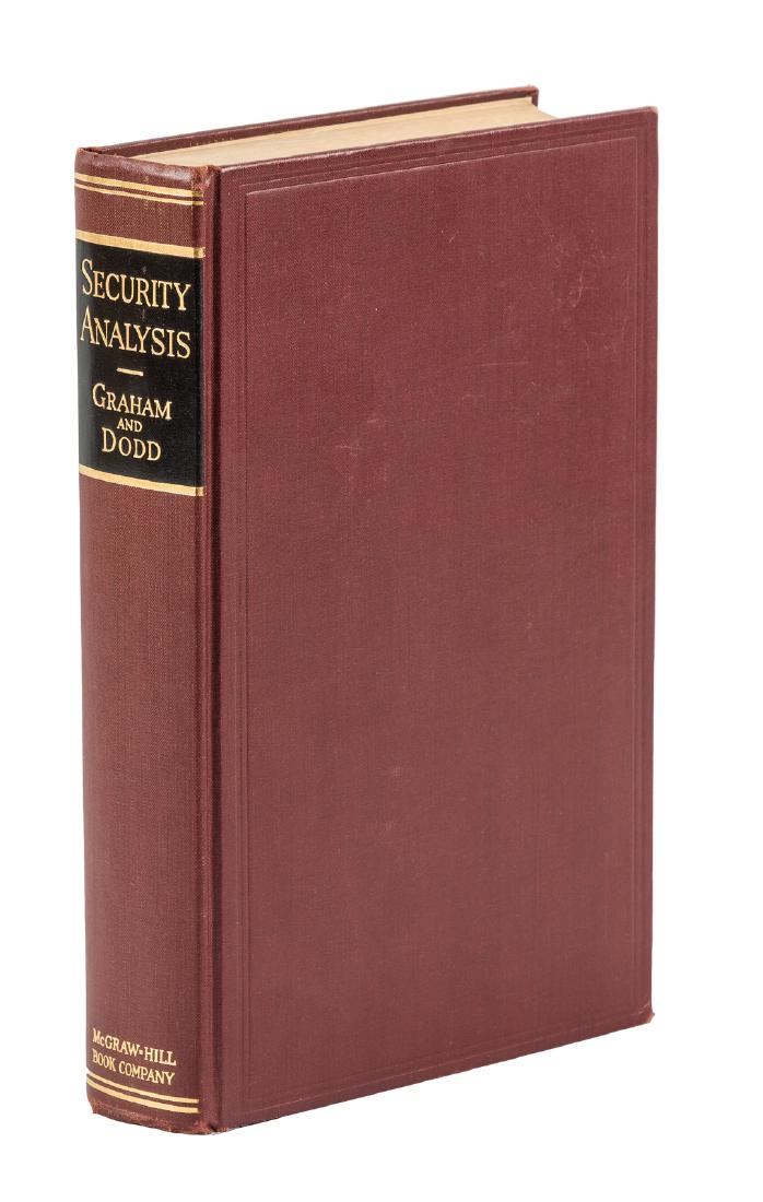 First Edition Of Security Analysis