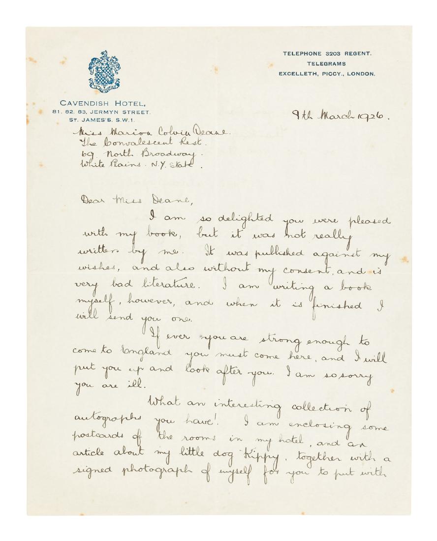 British "Queen of Cooks", Royal mistress, rare