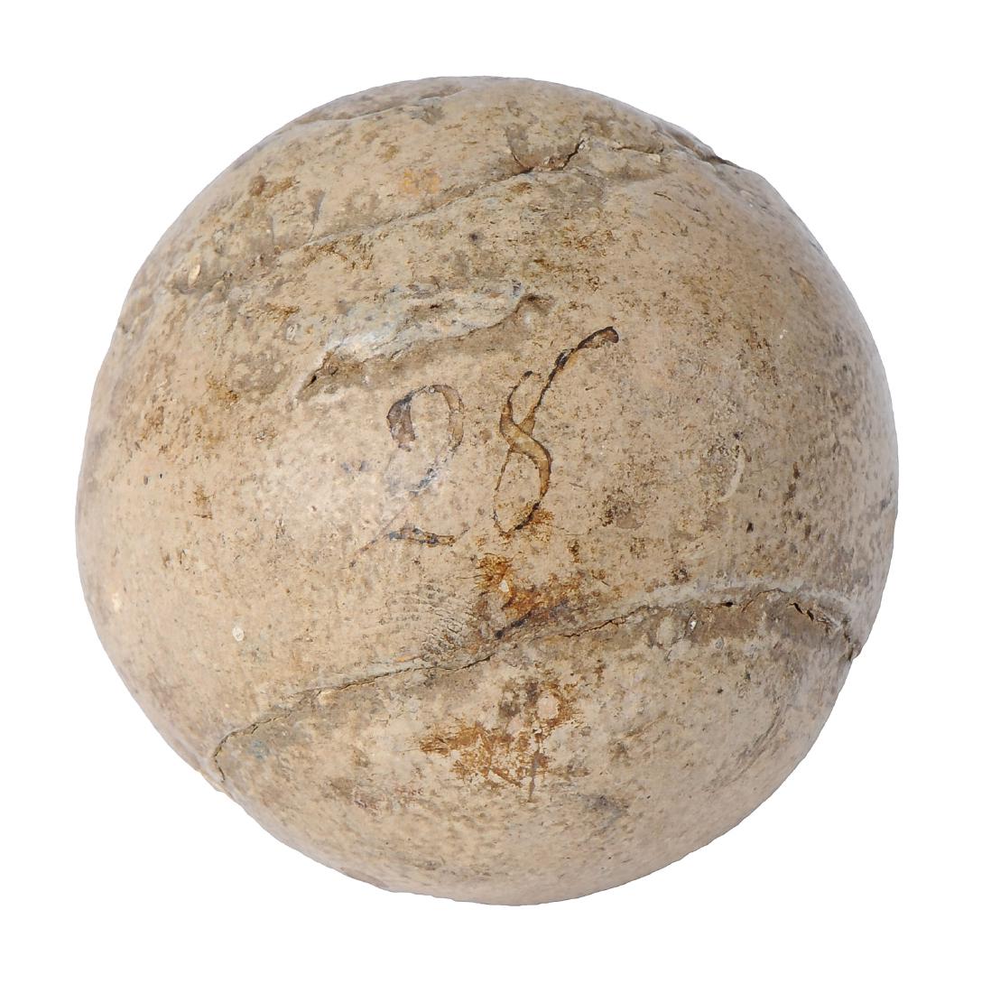 1830s feather golf ball