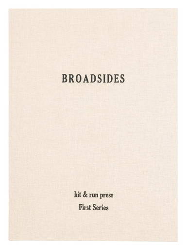 17 Broadsides From Hit & Run Press 1/10