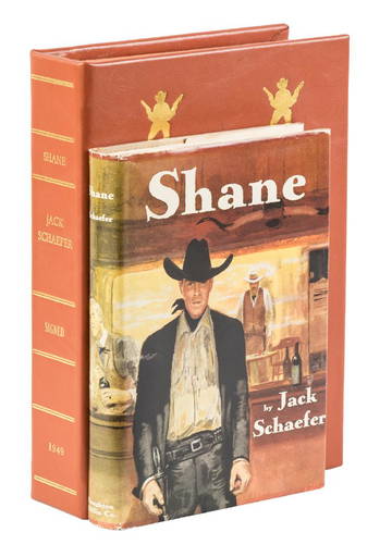 Jack Schaefer's Shane With Rare Proof Jacket