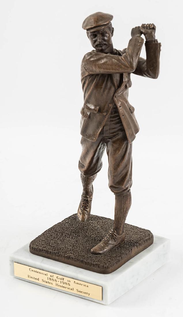 C.B. Macdonald Centennial of Golf statue