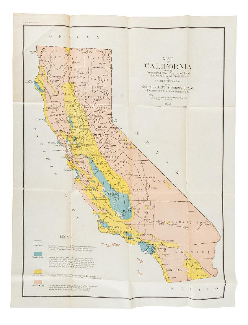 California State Mining Bureau map 1912