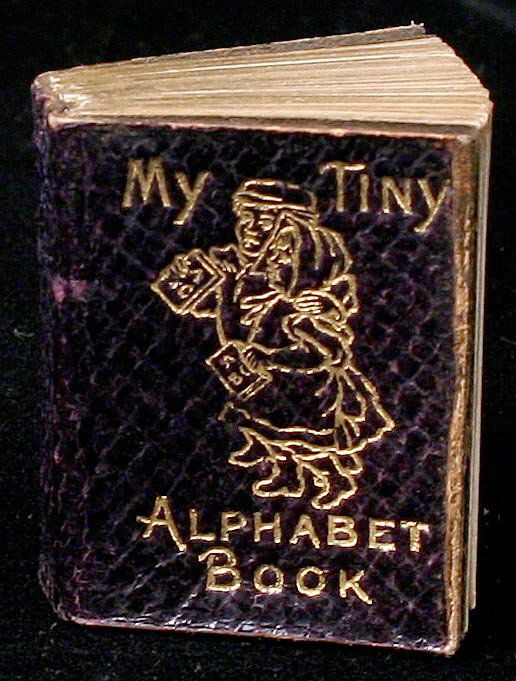 Miniature alphabet with color plates