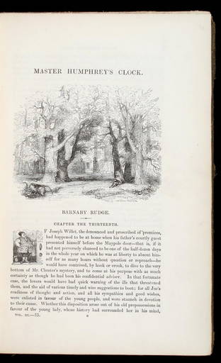 Charles Dickens, Barnaby Rudge, 1st Ed.