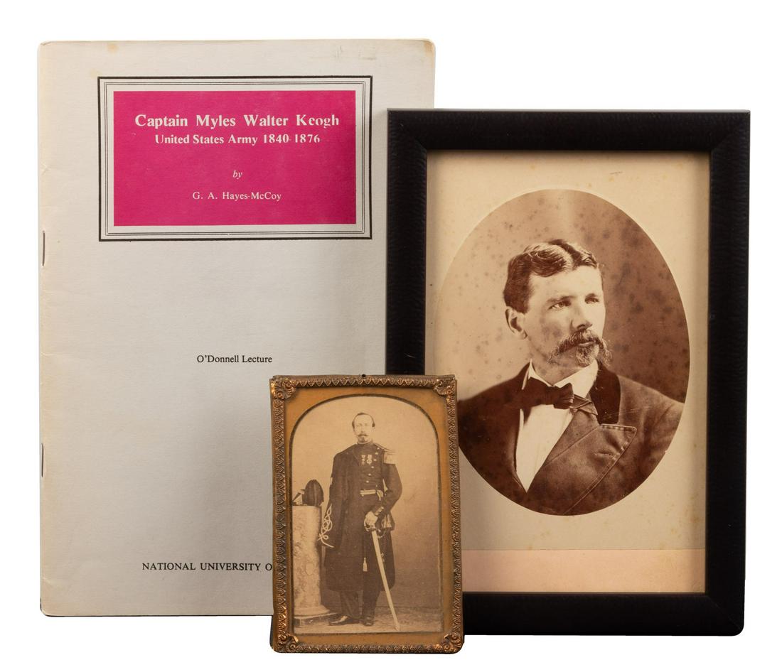 Albumen photo of Cptn. Myles Keogh, 7th Cavalry - Dec 19, 2019 | PBA ...