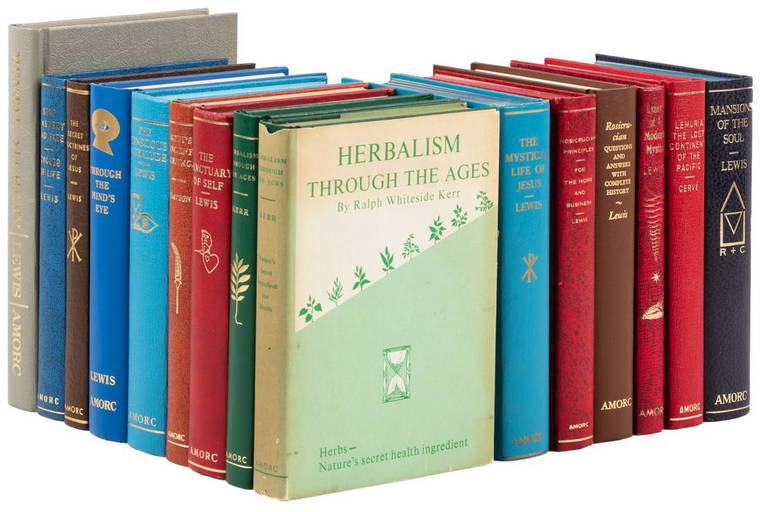 Fifteen Volumes Of Amorc Rosicrucian Library