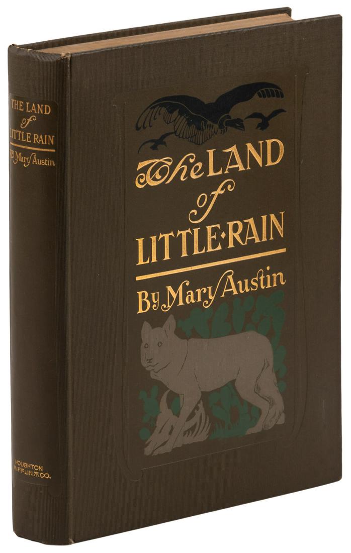 Mary Austin The Land of Little Rain - May 07, 2020 | PBA Galleries in CA