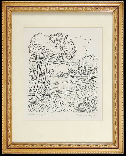 Original Valenti Angelo Drawing