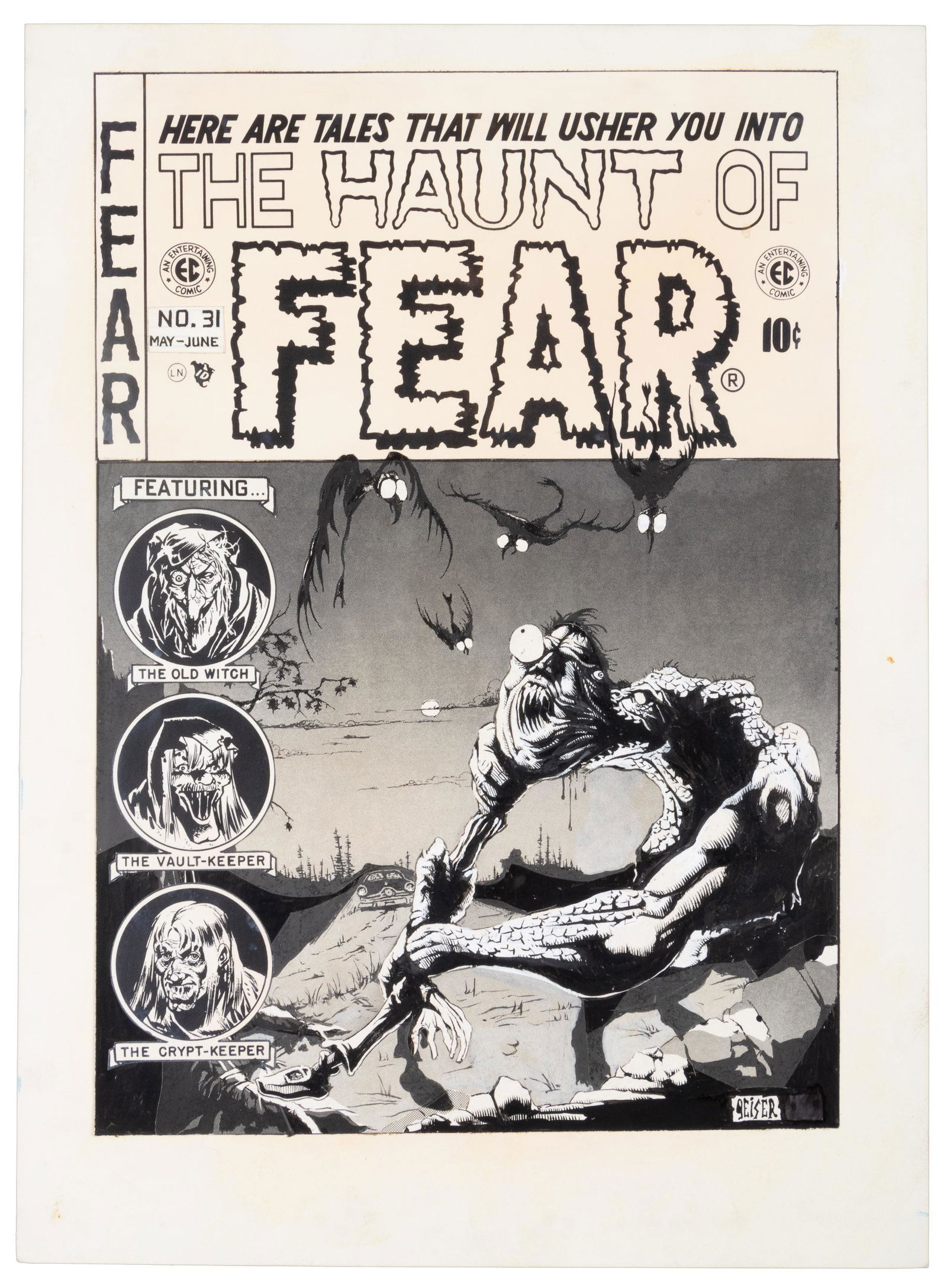 Original Art: NICKEL LIBRARY David Geiser HAUNT OF FEAR - Dec 10, 2020 ...