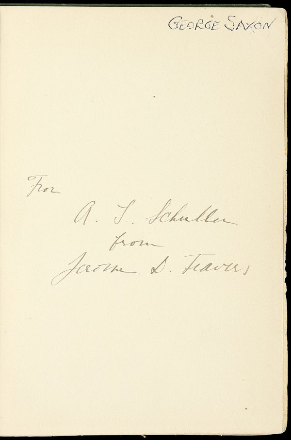 419: Jerome Travers' Golf Book Signed