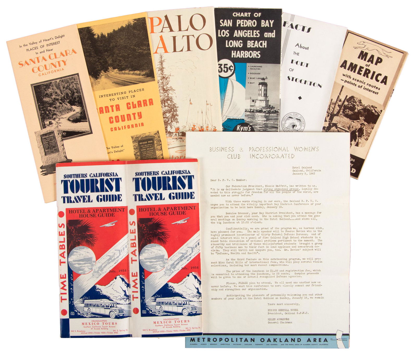 Brochures with maps of California regions - Apr 01, 2021 | PBA ...