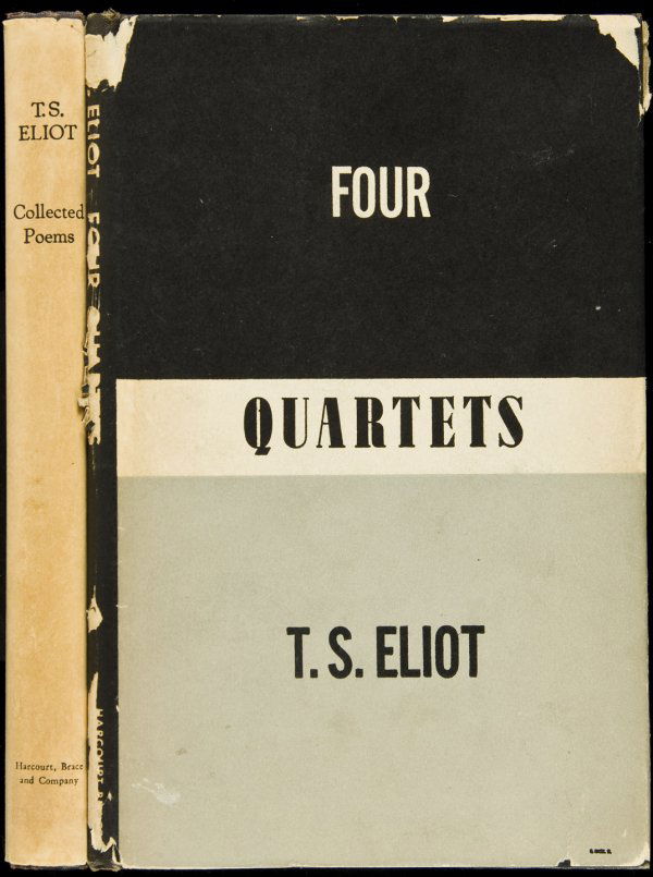 2 books from TS Eliot - four quartets & poems - Jan 07, 2010 | PBA ...