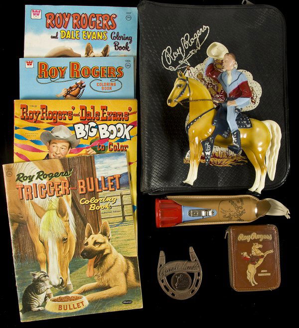 596: Assortment of Roy Rogers collectibles
