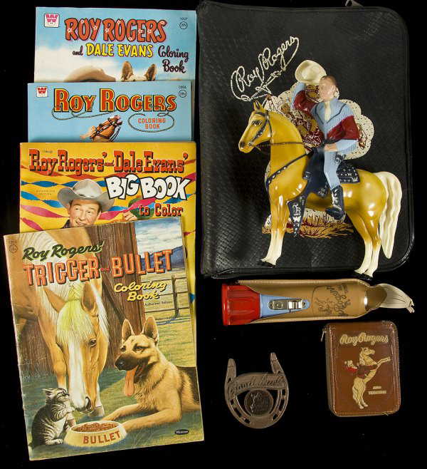 596: Assortment of Roy Rogers collectibles