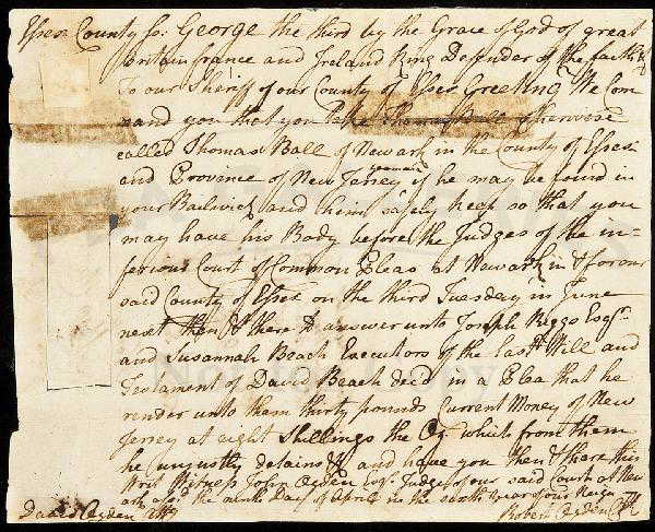 106: Abraham Clark Signer of Declaration