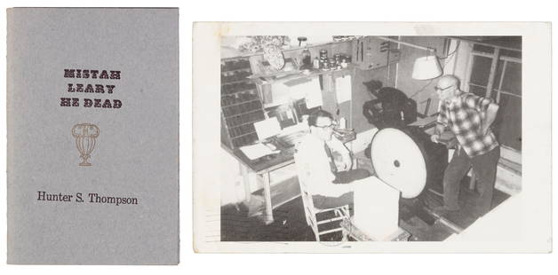 Hunter Thompson Mistah Leary He Dead Book