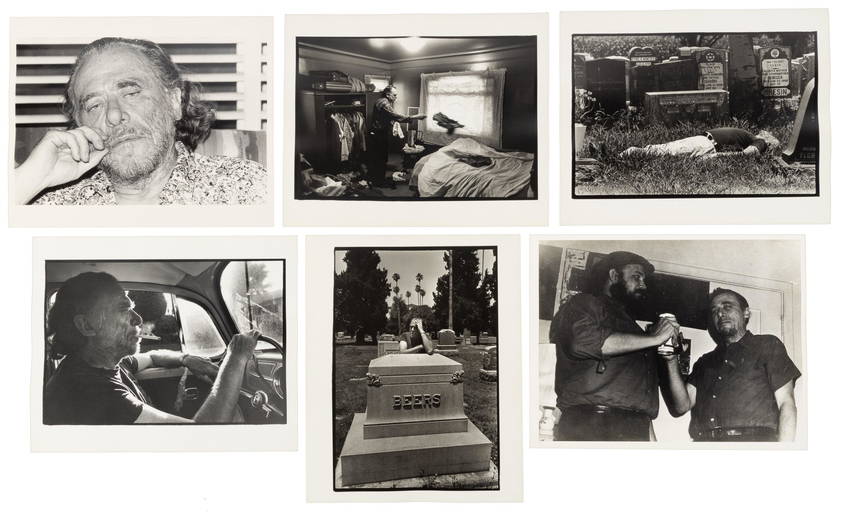 Six orig. photographs of Charles Bukowski (#0402) on Oct 21, 2021 | PBA ...