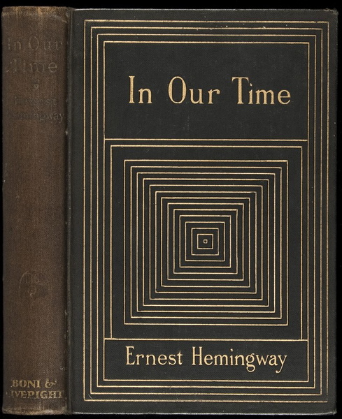 Hemingway In Our Time First Edition