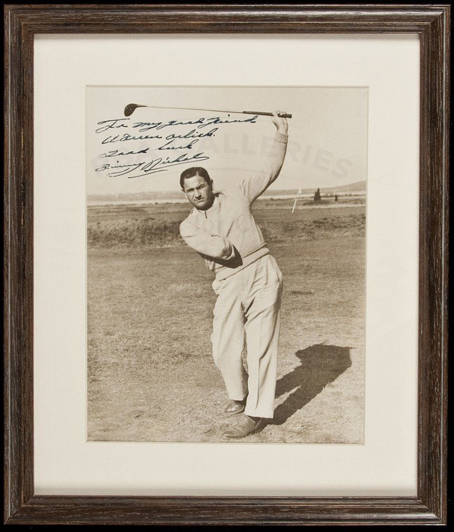 304: Photograph of Jimmy Nichols, signed