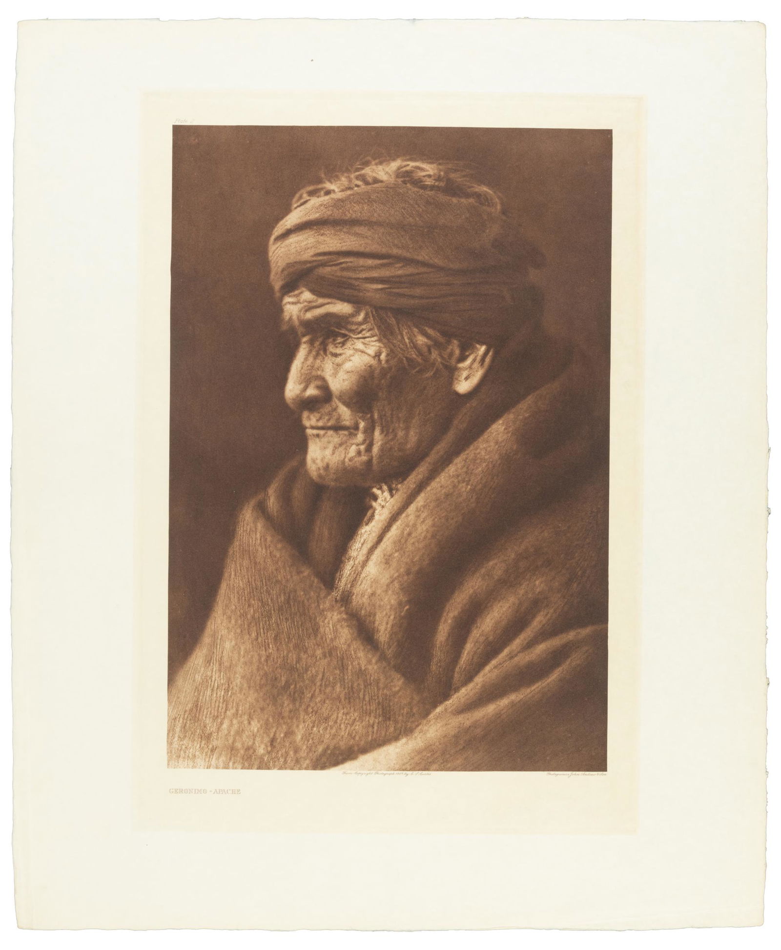 Edward S. Curtis, Geronimo Apache, 1907