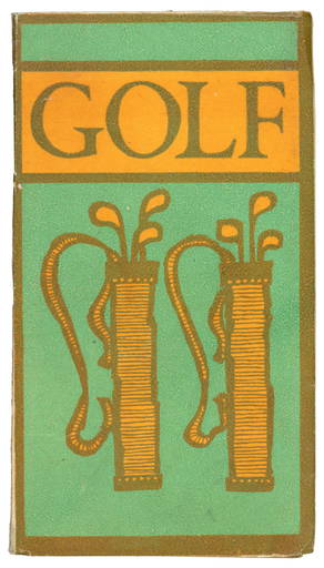 Rare Promotional Golf Book From Rogers Peet